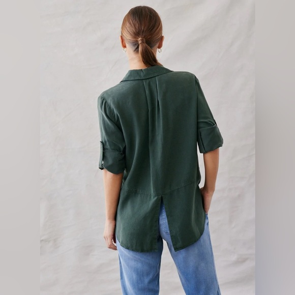 Bella Dahl | Tops | New Bella Dahl Newport Split Back Top Xs | Poshmark